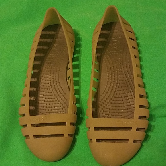CROCS | Shoes | Crocs Jelly Flats | Poshmark
